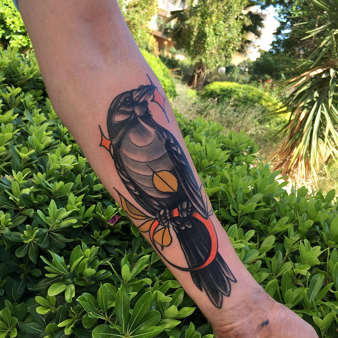 75+ Best Raven Tattoo - Designs & All Meanings (2019)
