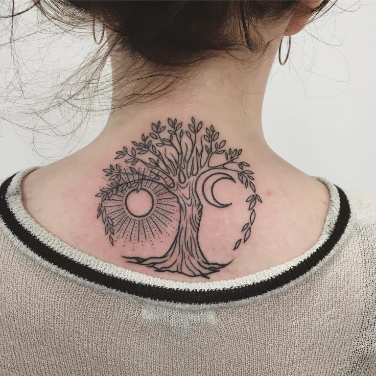 95+ Best Sun Tattoo Designs & Meanings - Symbol of The Universe (2019)