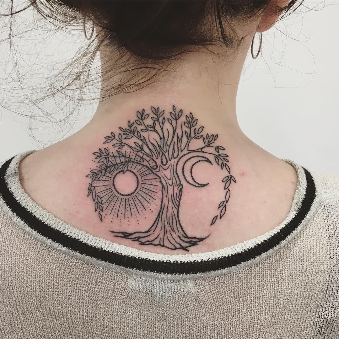 95+ Best Sun Tattoo Designs & Meanings - Symbol of The Universe (2019)