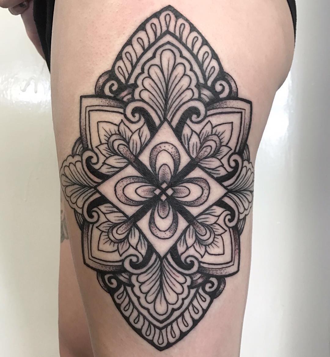 115+ Best Thigh Tattoos Ideas For Women - Designs & Meanings (2019)