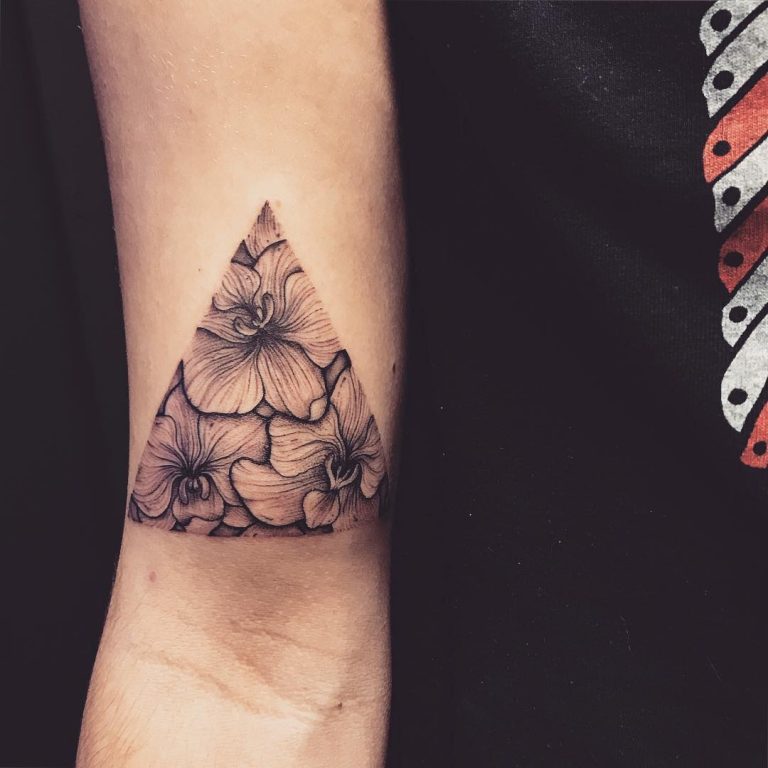 65+ Best Triangle Tattoo Designs & Meanings - Sacred Geometry (2019)
