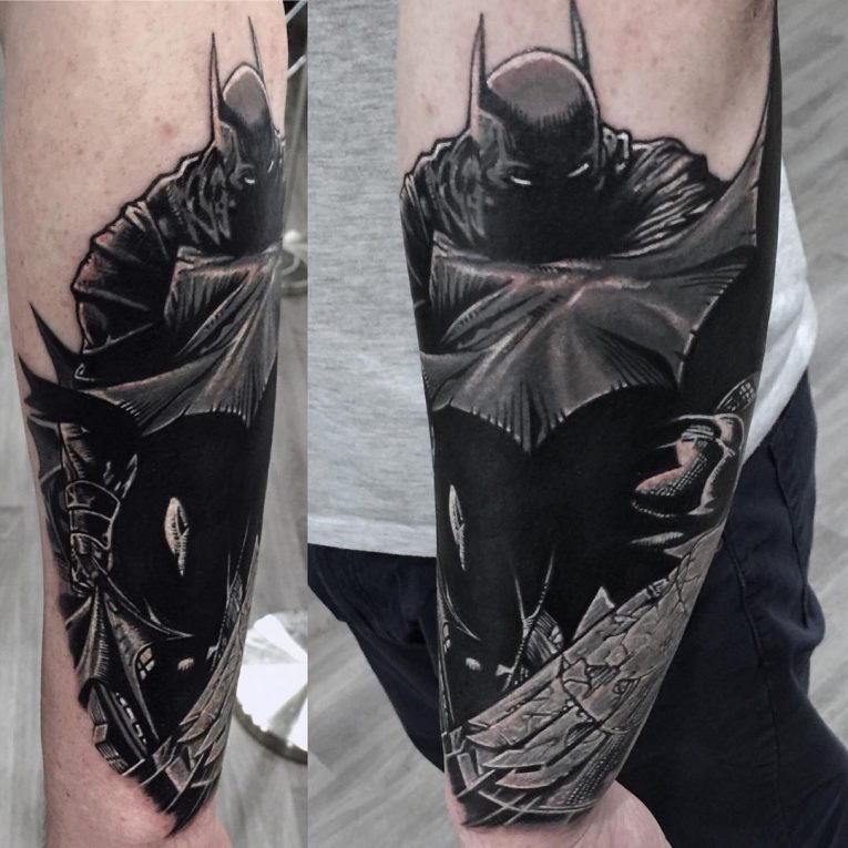 100+ Best Batman Symbol Tattoo Ideas - Comic Superhero (2019)