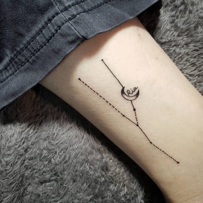 70+ Lovely Constellation Tattoo Ideas - Meet the Mysteries of the Universe