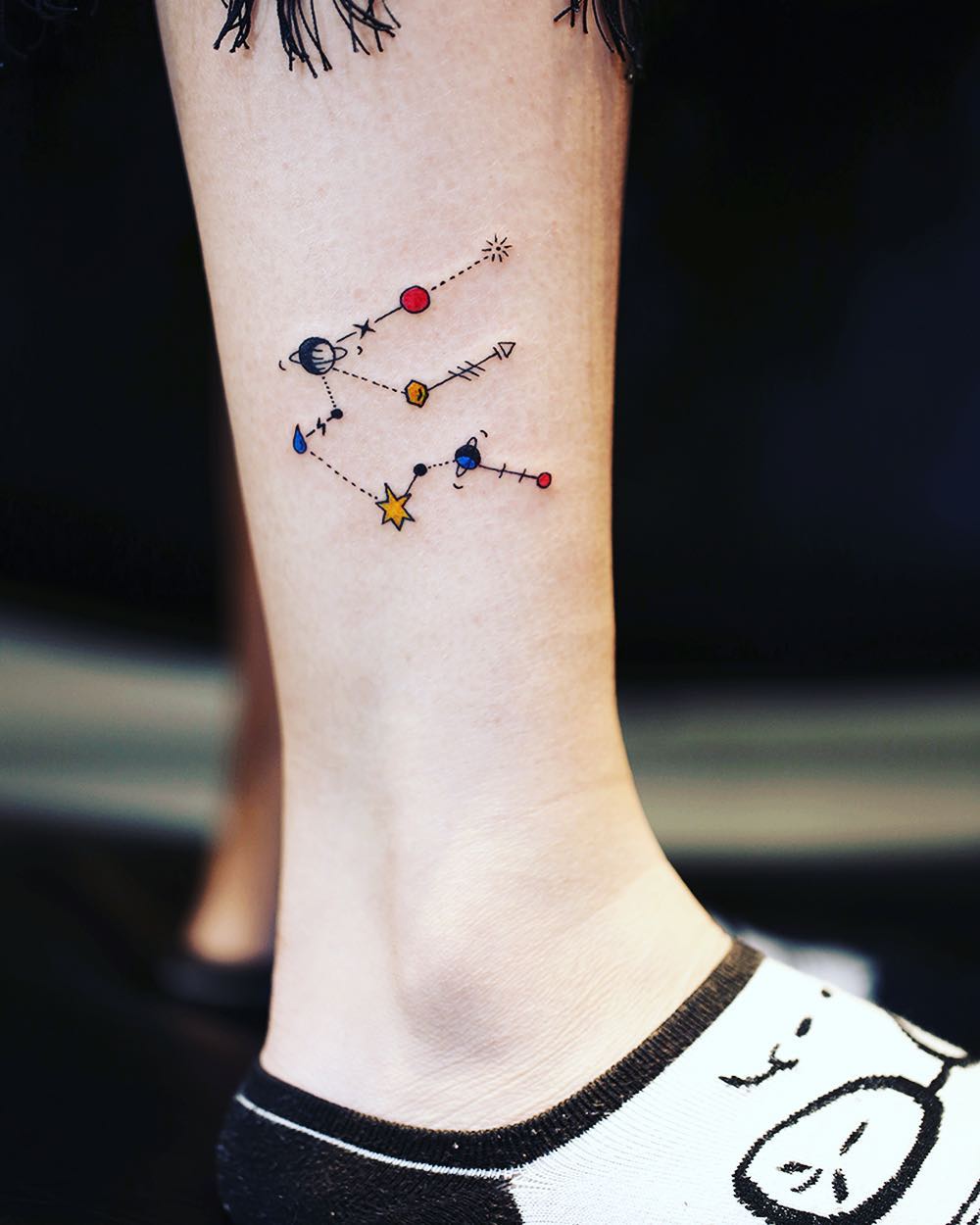 70+ Lovely Constellation Tattoo Ideas - Meet the Mysteries of the Universe