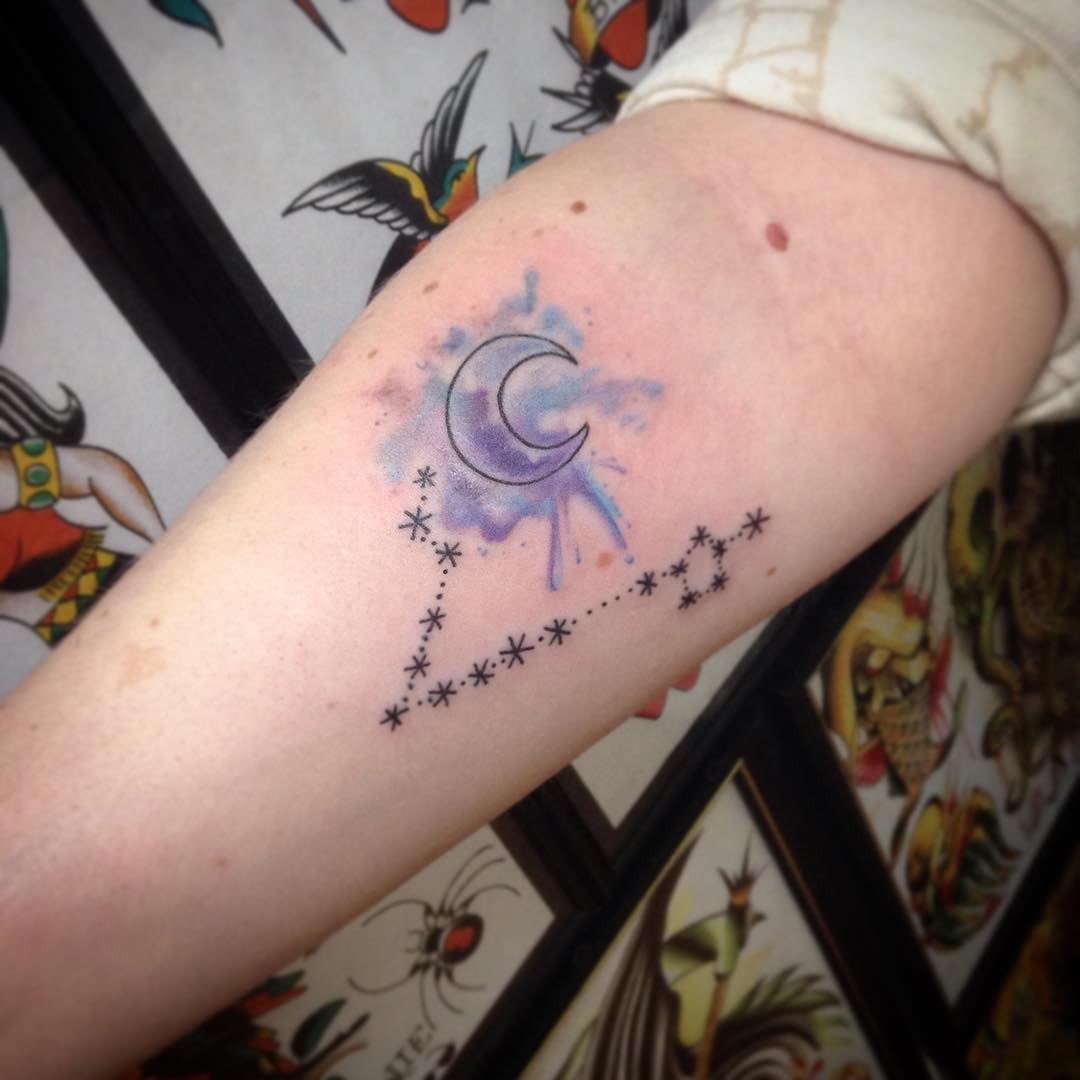70+ Lovely Constellation Tattoo Ideas - Meet the Mysteries of the Universe
