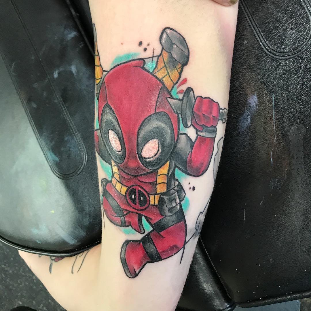 70+ Dashing Deadpool Tattoo Designs - Redefining Deadpool with Ink