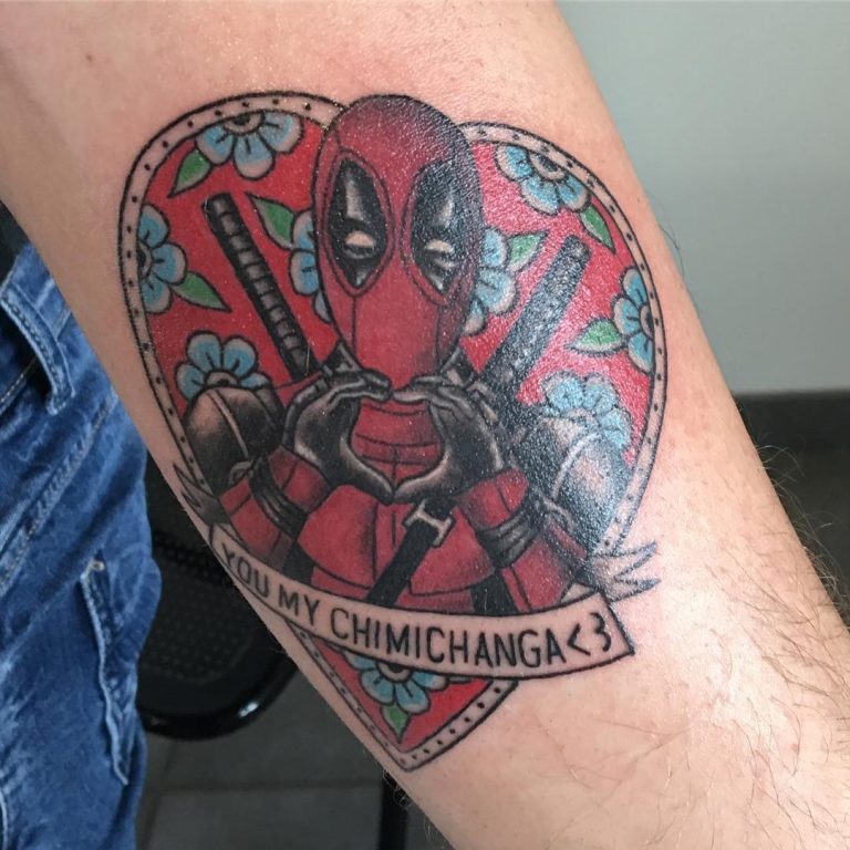 70+ Dashing Deadpool Tattoo Designs - Redefining Deadpool with Ink