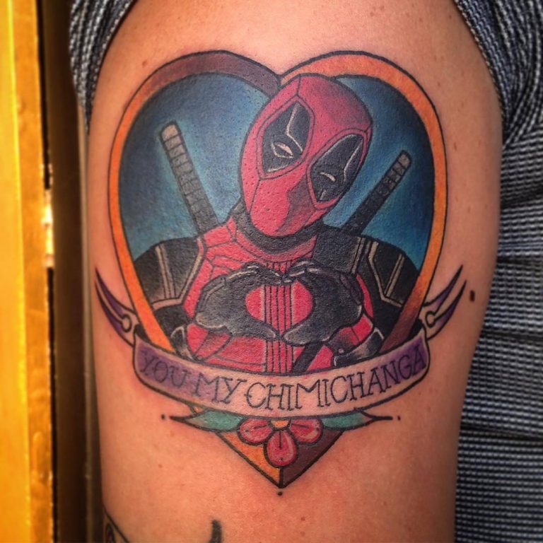 70+ Dashing Deadpool Tattoo Designs - Redefining Deadpool with Ink