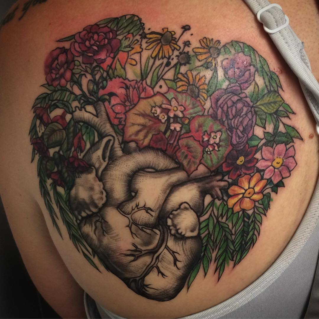 95+ Best Heart Tattoo Designs & Meanings - True Love (2019)