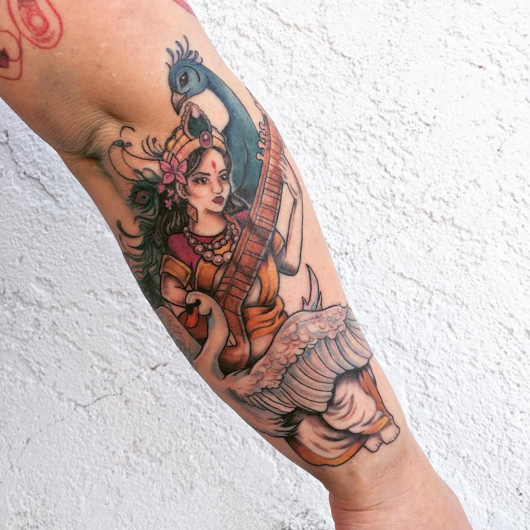 55+ Incredible Indian Tattoo Designs & Meanings - Iconic Ideas (2019 ...