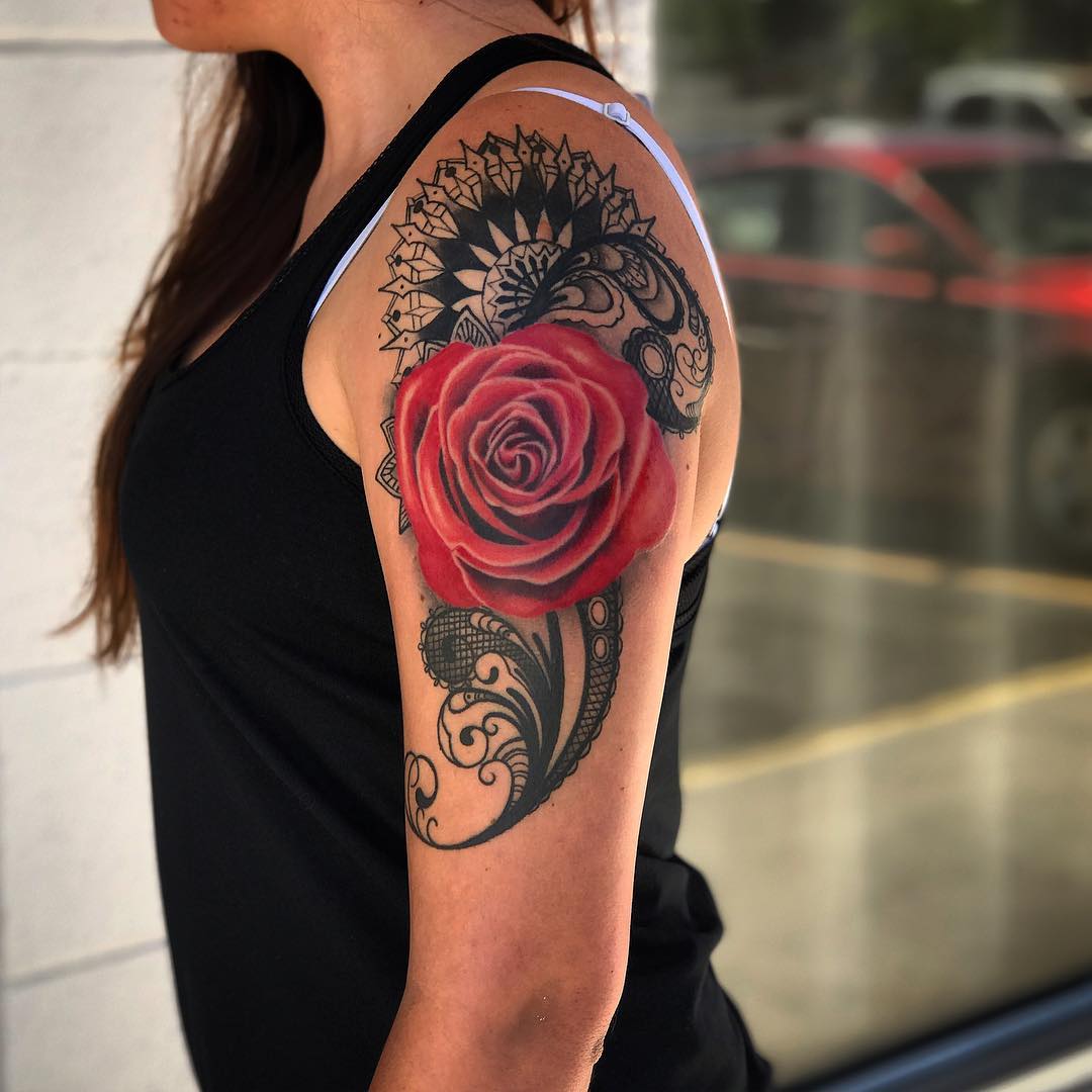 95+ Cute Lace Tattoo Designs – You Have Never Been So Pretty Before