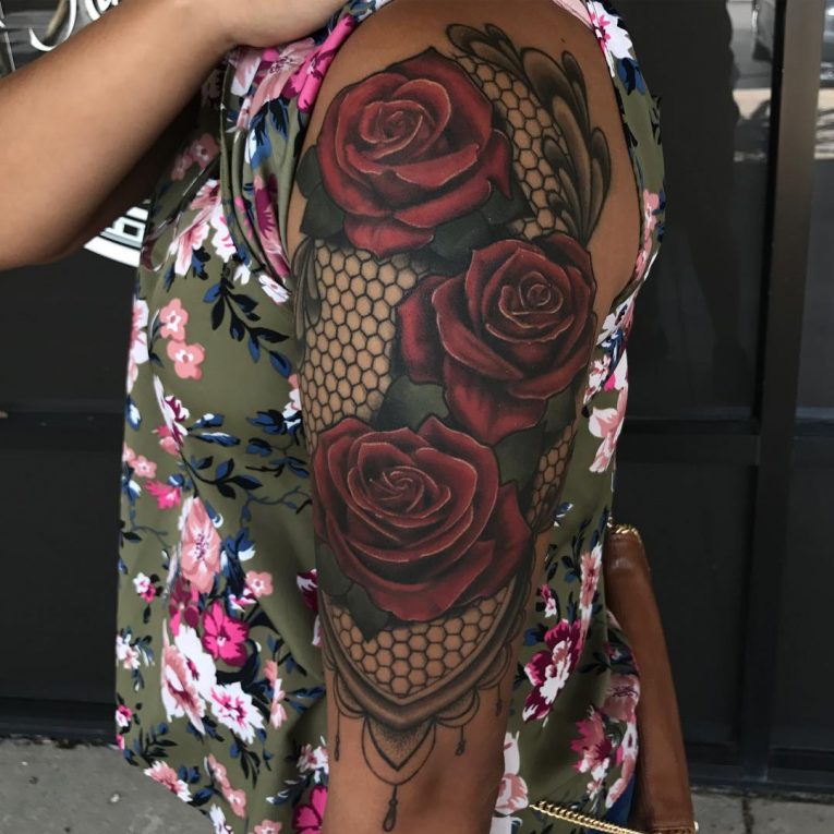 95+ Cute Lace Tattoo Designs – You Have Never Been So Pretty Before