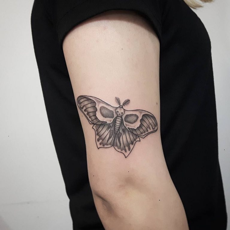 85+ Wondrous Moth Tattoo Ideas - Body Art That Fits your Personality