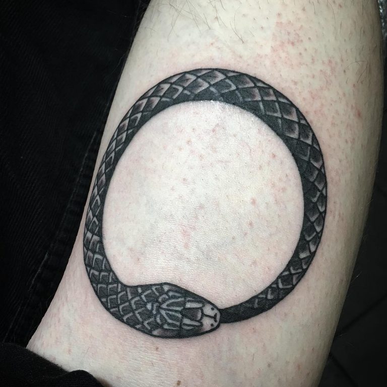60+ Mythical Ouroboros Tattoo Ideas – What Goes Around Comes Around