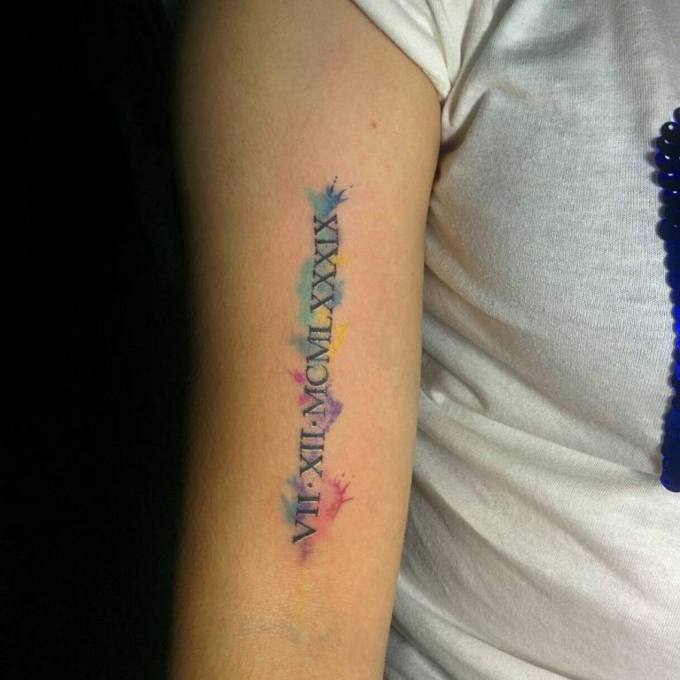 70+ Best Roman Numeral Tattoo Designs & Meanings - Be Creative (2019)