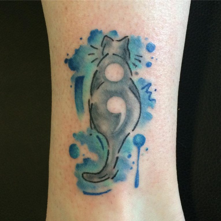 60+ Encouraging Semicolon Tattoo Ideas - Using Body Art to Give Hope