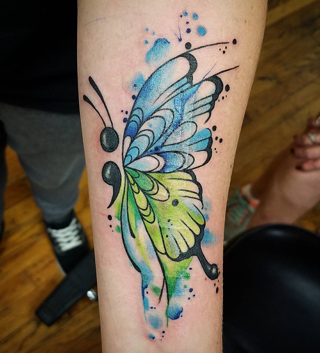 60+ Encouraging Semicolon Tattoo Ideas - Using Body Art to Give Hope