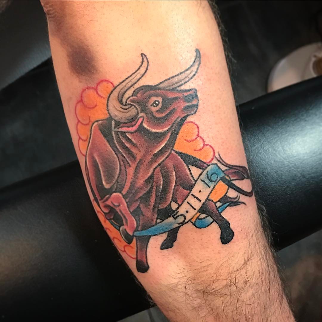 70+ Astrological Taurus Tattoo Designs - Strong-Willed Zodiac Sign (2019)