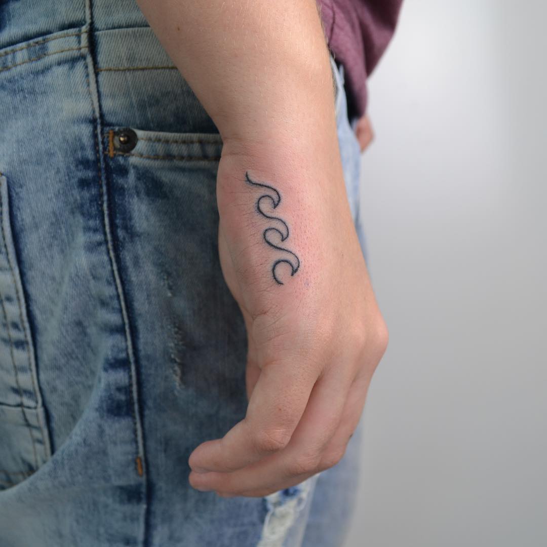 90+ Remarkable Wave Tattoo Designs - The Best Depiction of the Ocean