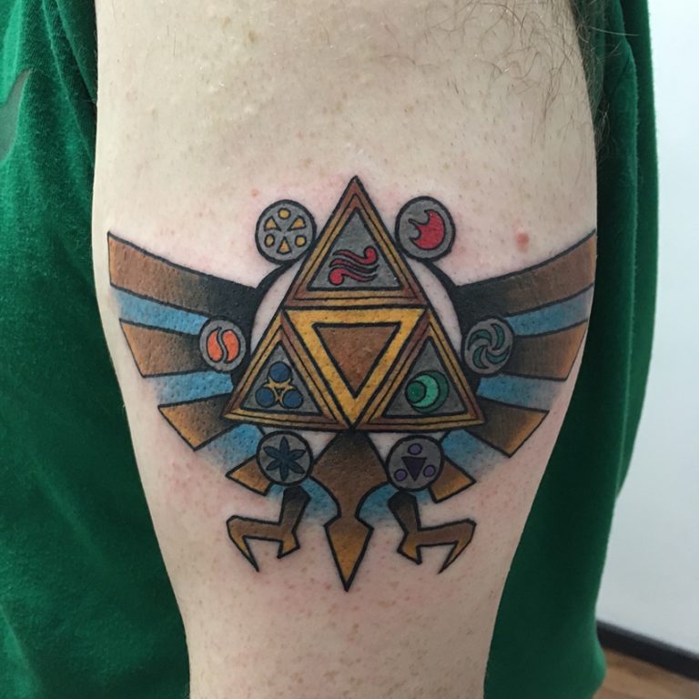 75+ Amazing Legend of Zelda Tattoos–Gaming Has Never Looked So Good