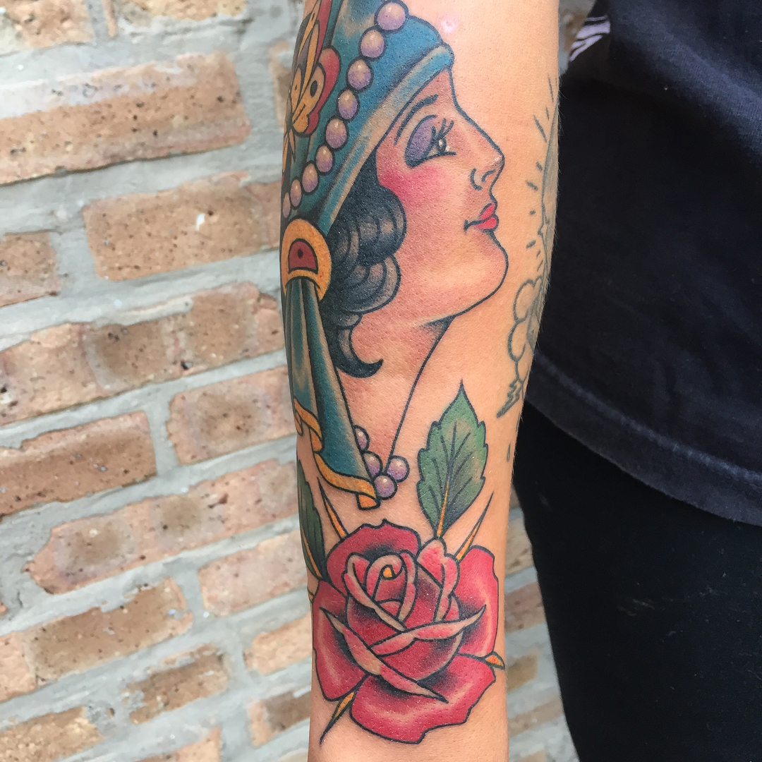 65 Enchanting Gypsy Tattoos - Designs and Meaning[2019]