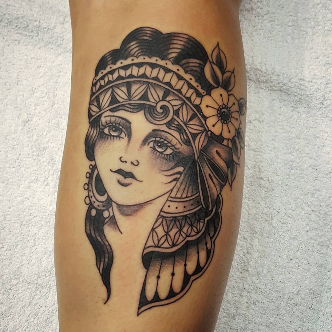65 Enchanting Gypsy Tattoos - Designs and Meaning[2019]