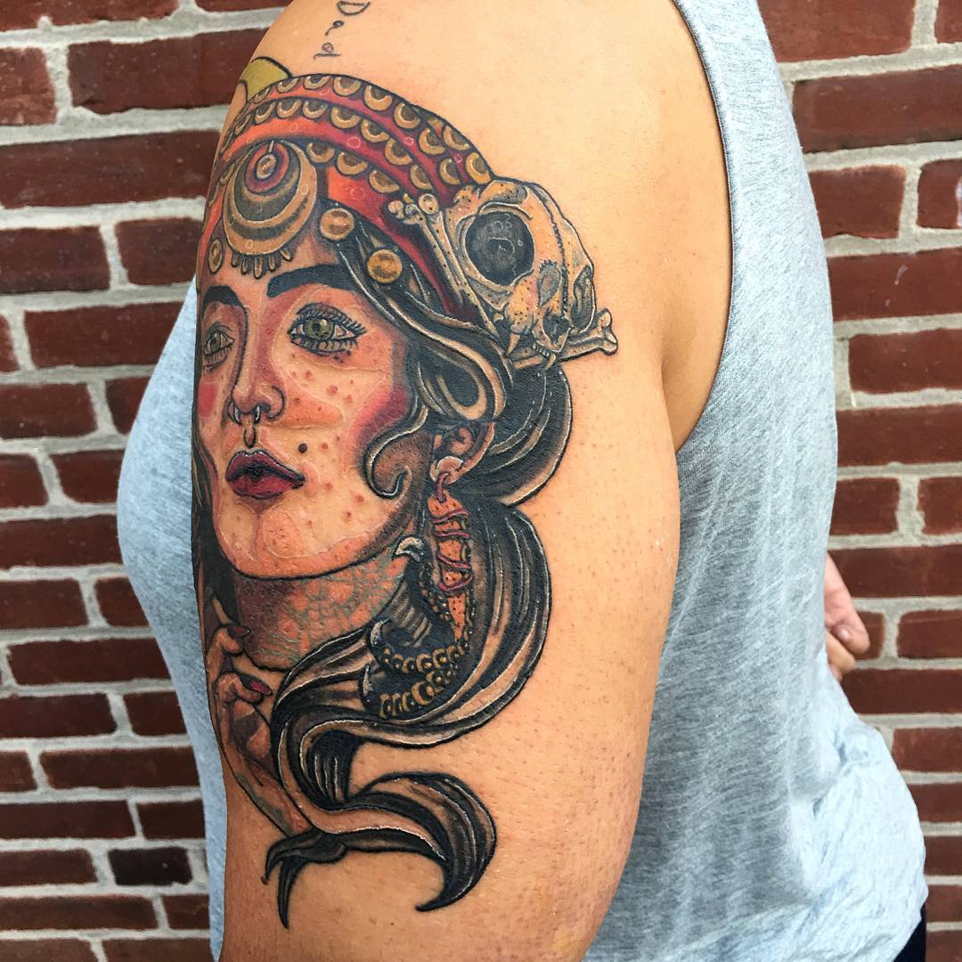 65 Enchanting Gypsy Tattoos - Designs and Meaning[2019]