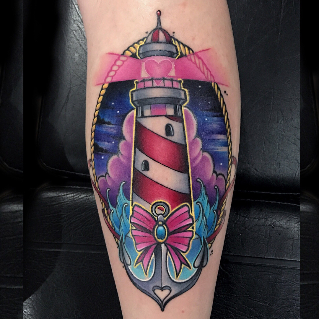 130 Best Lighthouse Tattoos - Keep Making Your Way[2019]