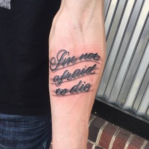 100+ Inspiring Script Tattoos - You Life Story [2019]