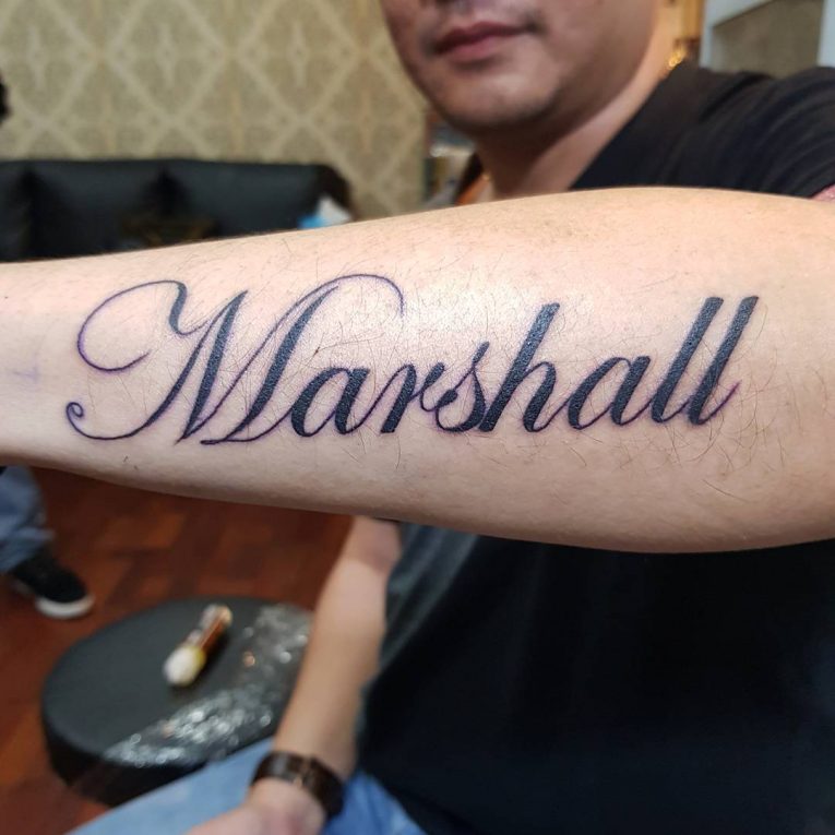 100+ Inspiring Script Tattoos - You Life Story [2019]