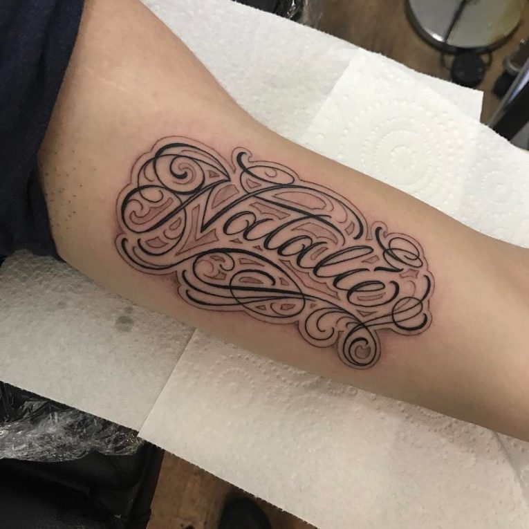 100 Inspiring Script Tattoos You Life Story 2019 
