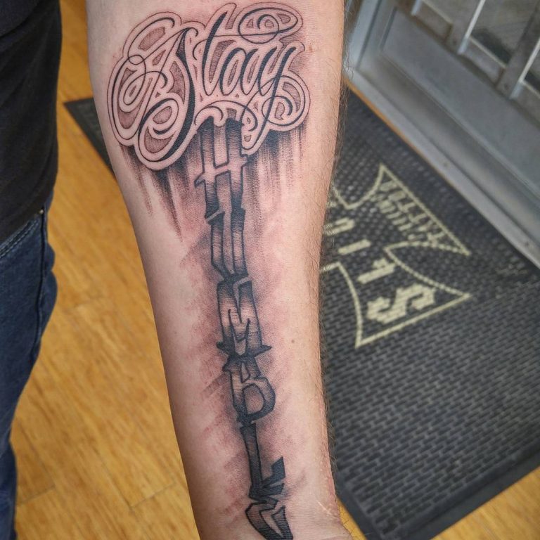 100+ Inspiring Script Tattoos - You Life Story [2019]