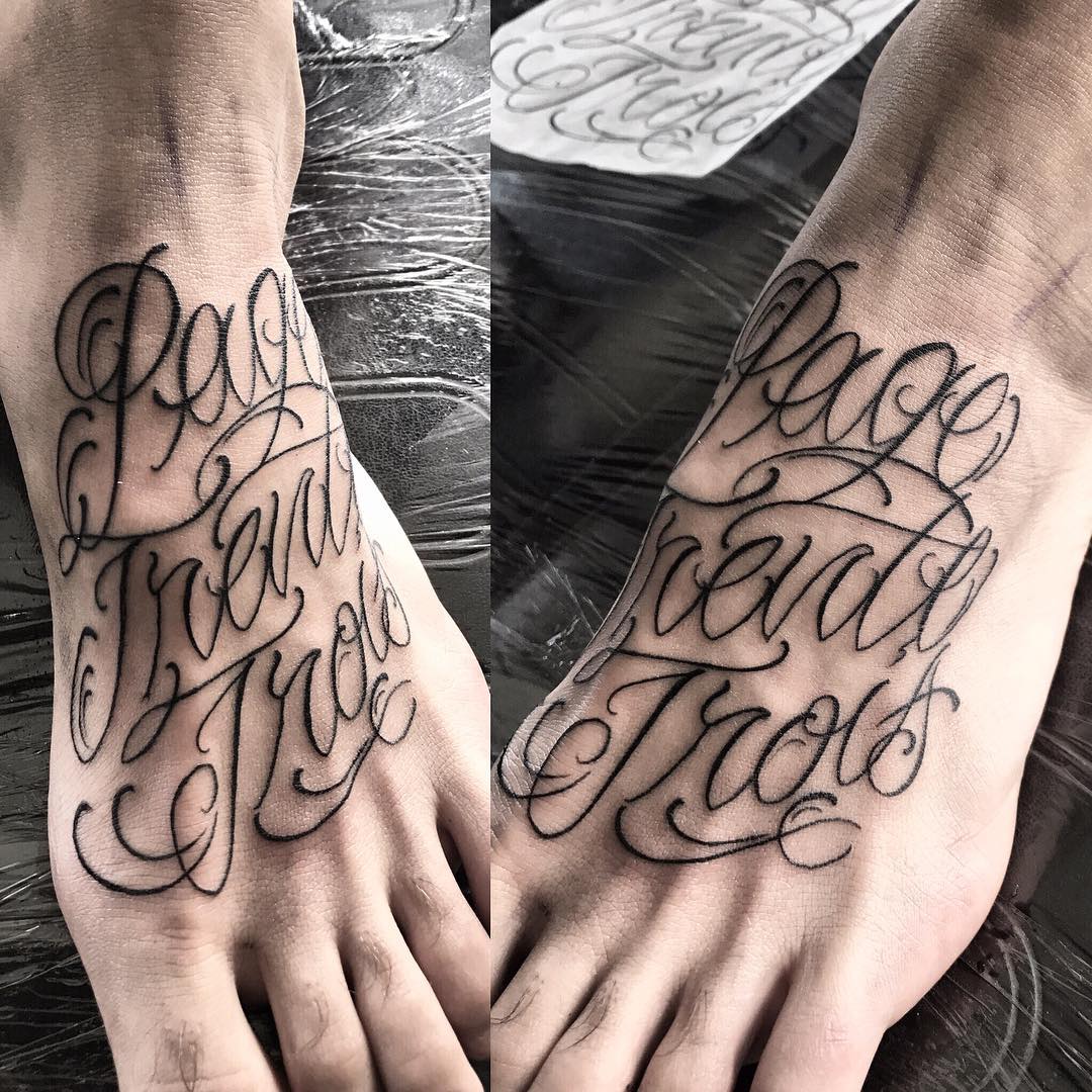 100+ Inspiring Script Tattoos - You Life Story [2019]