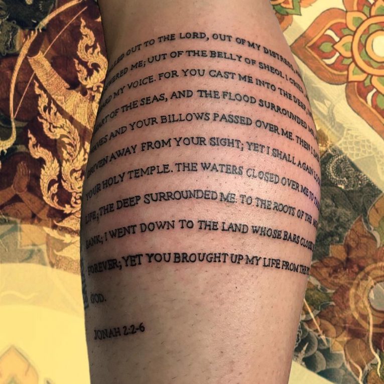 100+ Inspiring Script Tattoos - You Life Story [2019]