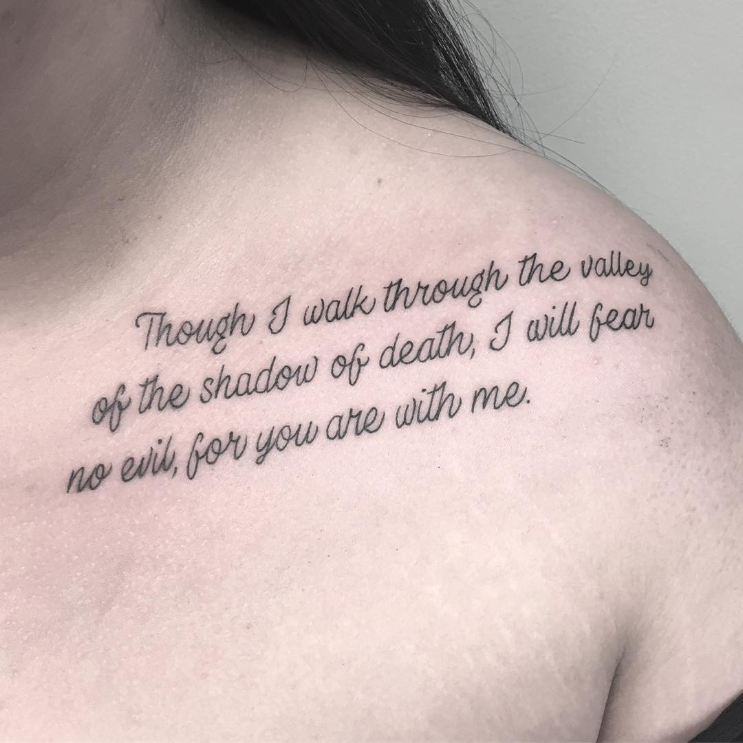 100+ Inspiring Script Tattoos - You Life Story [2019]