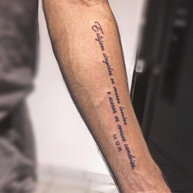 100+ Inspiring Script Tattoos - You Life Story [2019]