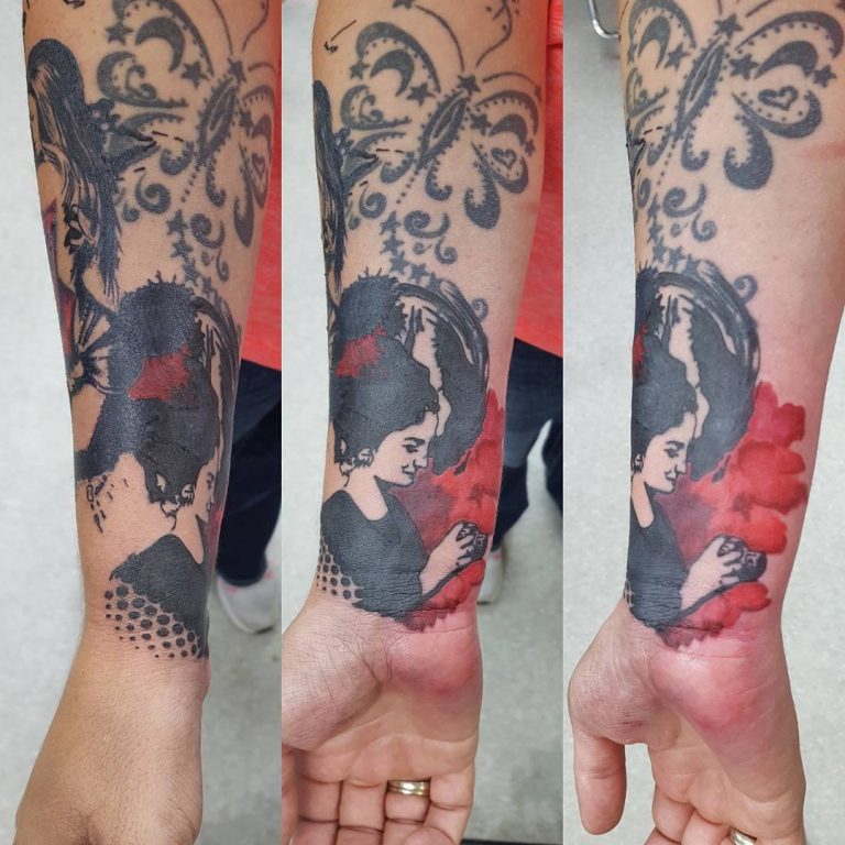 65+ Best Trash Polka Tattoos - Understanding the Style [2019]