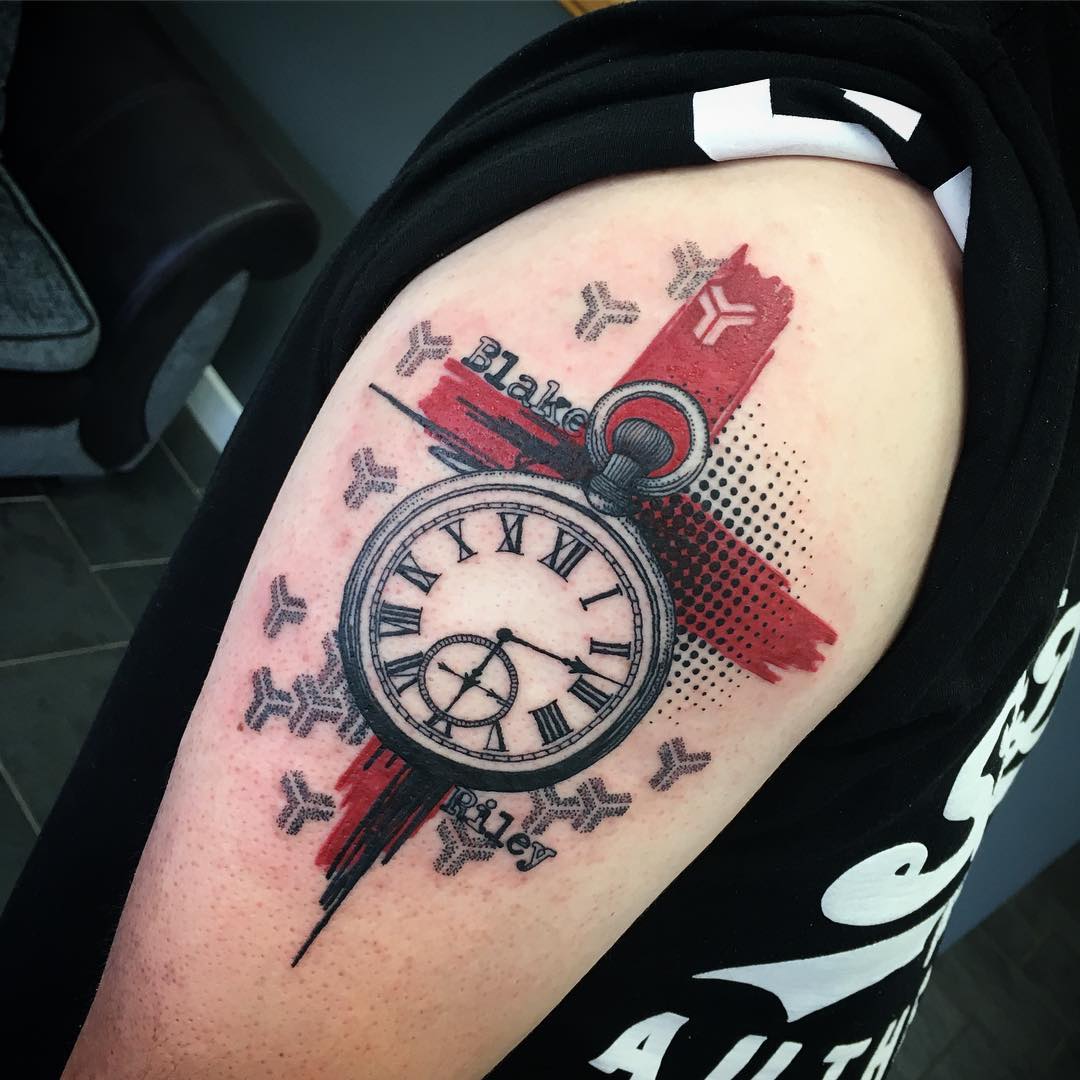 65+ Best Trash Polka Tattoos - Understanding the Style [2019]